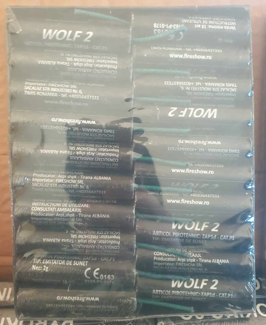 Petarde WOLF 2G/ PYRO BOOM 1 FIRESHOW – artificii.eu